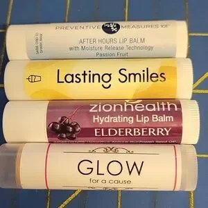 zion health | Makeup | Variety Hydrating Lip Balm Set Of 4 Passion ...